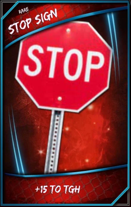 Stop Sign | WWE SuperCard Wiki | Fandom