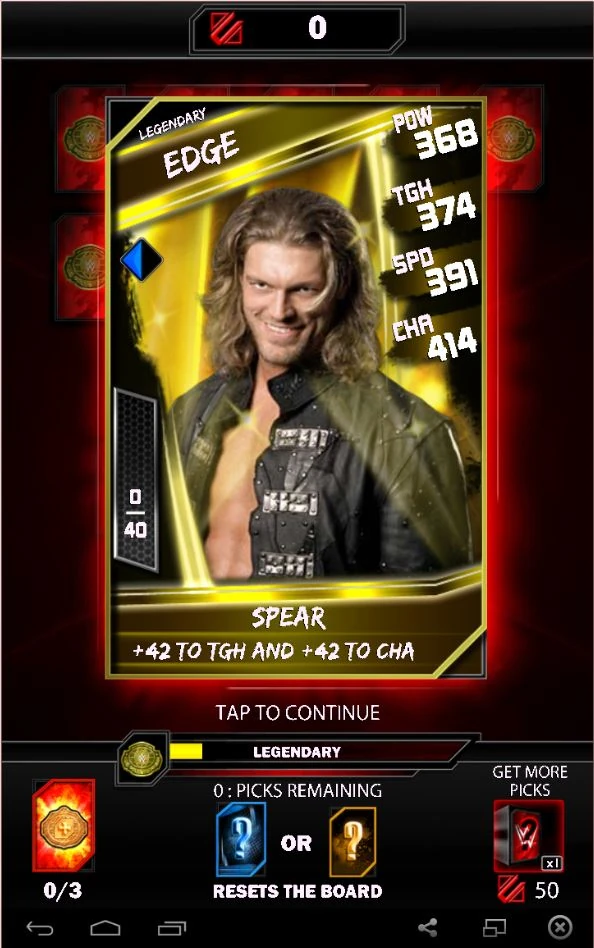 Edge (Legendary) | WWE SuperCard Wiki | Fandom
