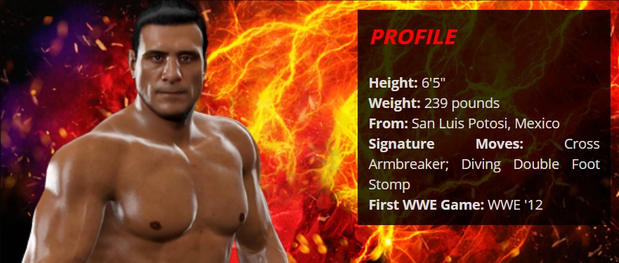Alberto Del Rio | WWE 2K Universe Mode Wiki | Fandom