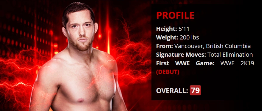 Kyle O'Reilly | WWE 2K Universe Mode Wiki | Fandom