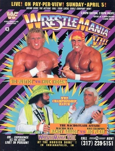 WrestleMania VIII | WWE Wiki | Fandom