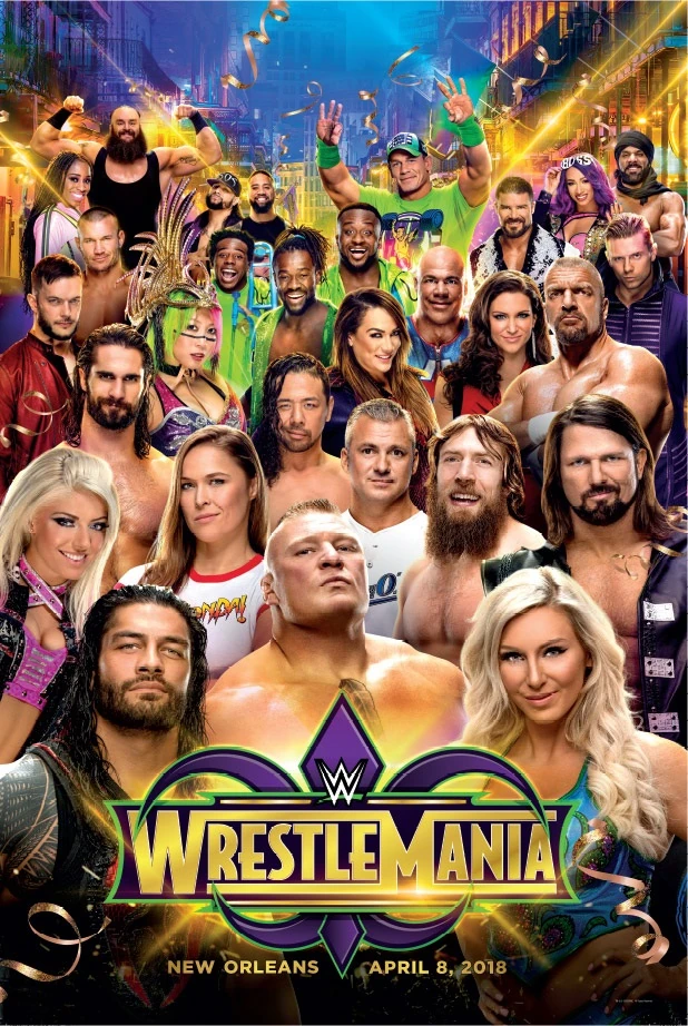 Wrestlemania 8 Poster