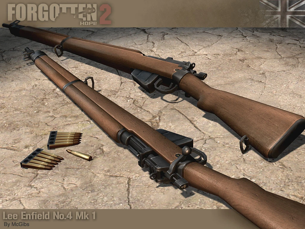 Lee–Enfield No. 4 Mk I | Second World War Videogame Wiki | Fandom