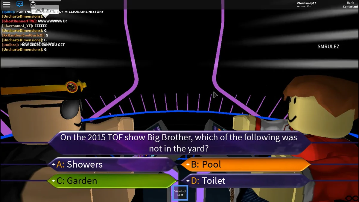 Contestants who answered the final question incorrectly (Top Prize ...
