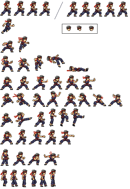 Goku sprite sheet jump ultimate stars - lulacustomer