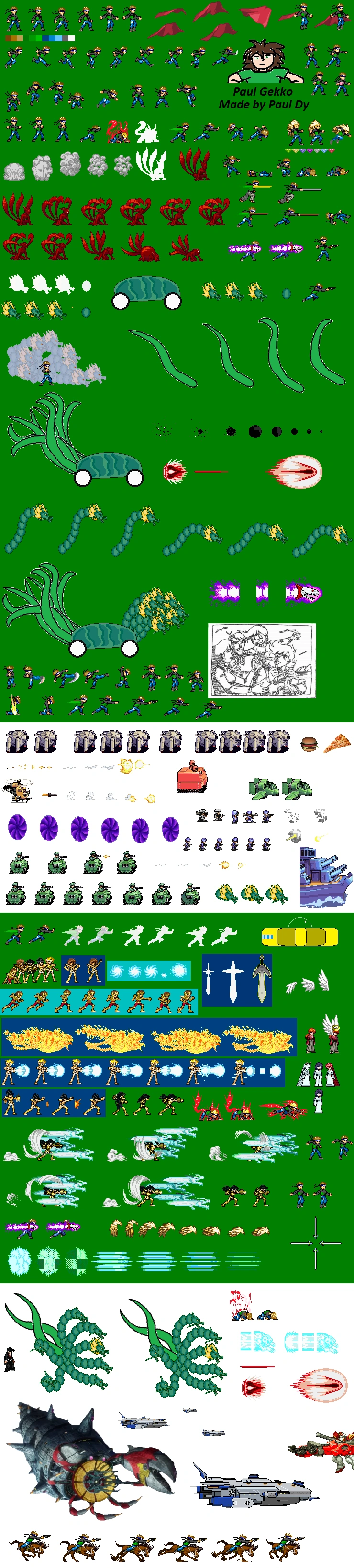 Jump Ultimate Stars Sprites | Www.dynapaul Wiki | Fandom