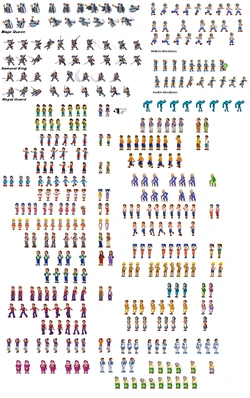 Megaman Zx Sprites