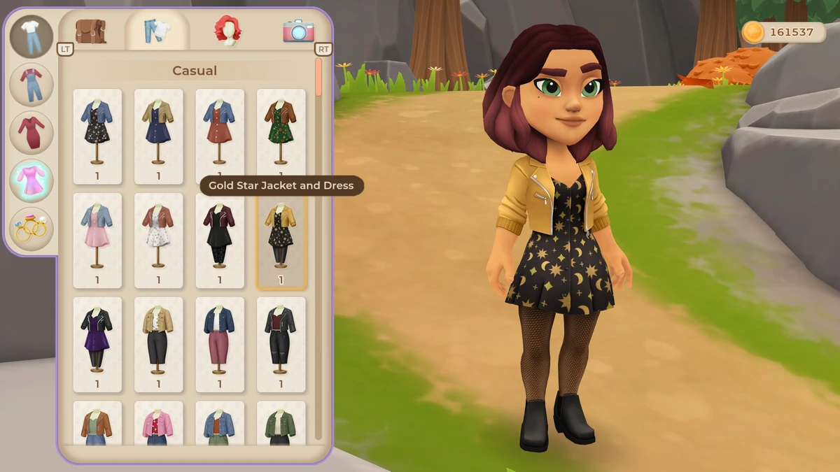 Gold Star Jacket and Dress | Wylde Flowers Wiki | Fandom