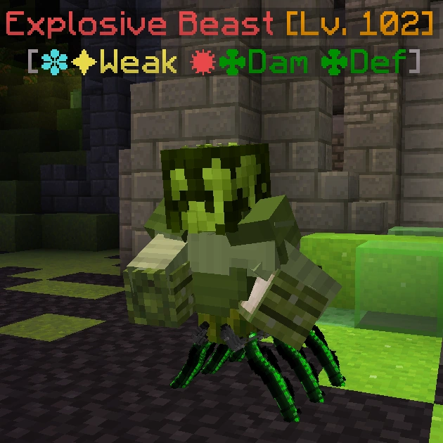 Explosive Beast - Wynncraft Wiki