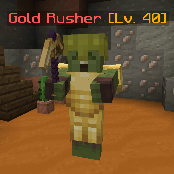 Gold Rusher (Lv. 40) - Wynncraft Wiki