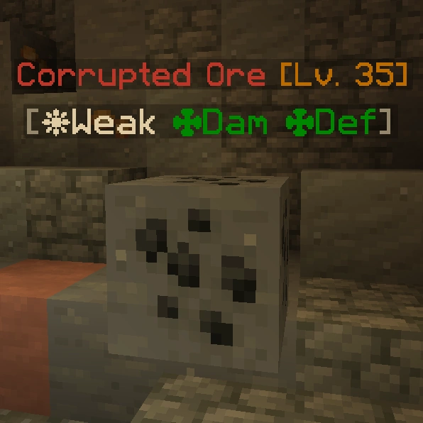 Corrupted Ore (Coal) - Wynncraft Wiki