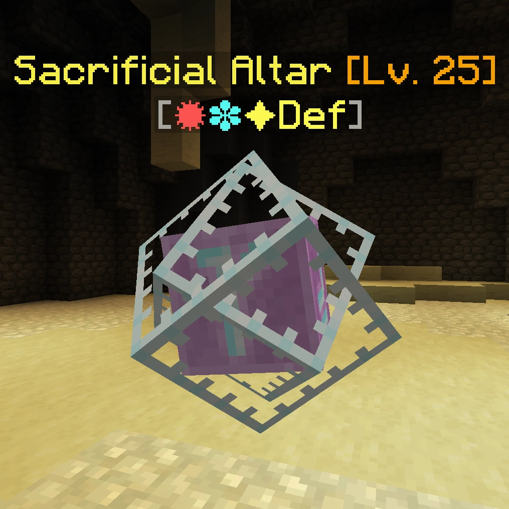 Minecraft Sacrificial Altar