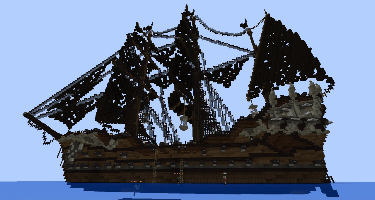 Ghost Pirate Ship Minecraft