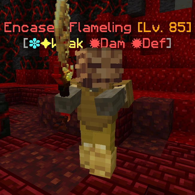Encased Flameling - Wynncraft Wiki