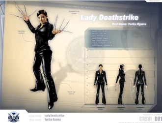 Yuriko Oyama / Lady Deathstrike | X Men Movies Canon Wiki | Fandom