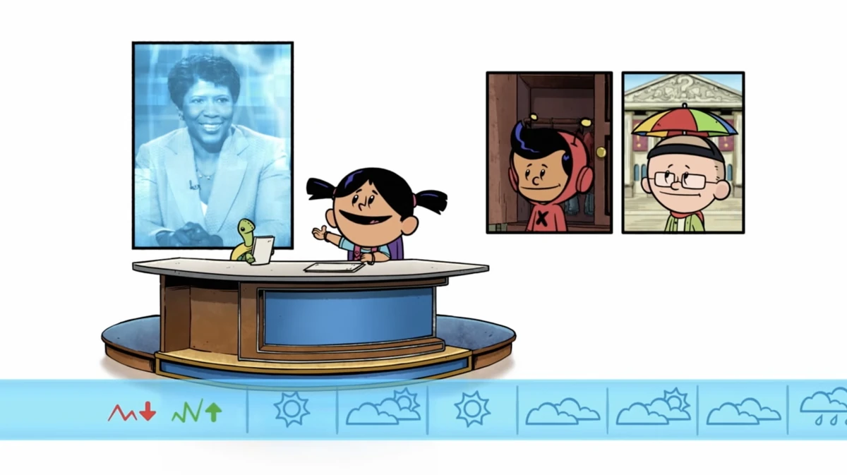 I Am Gwen Ifill | Xavier Riddle and the Secret Museum Wiki | Fandom