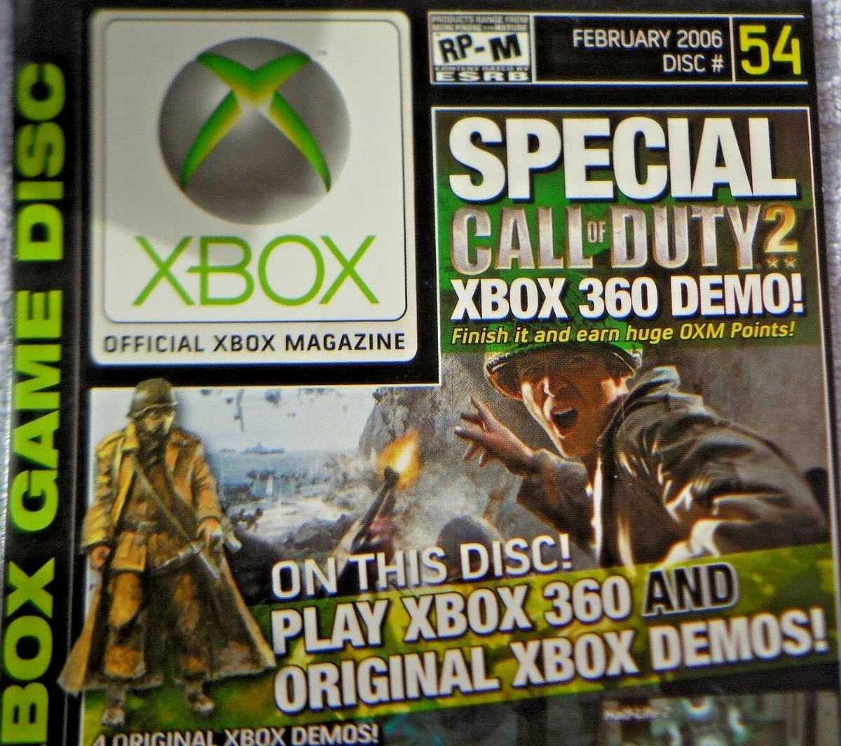 OXM Demo Disc 54 | Xbox Wiki | Fandom