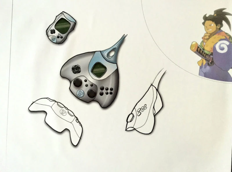 Xbox controller concept art | Xbox Wiki | Fandom