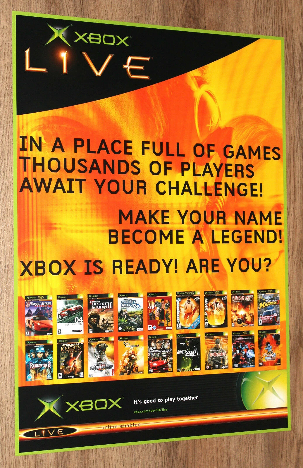 Xbox Live Poster | Xbox Wiki | Fandom