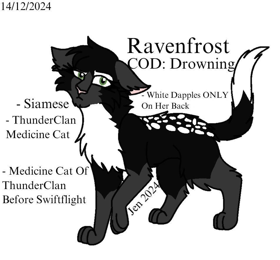 Ravenfrost | Xcxcharli72's OC'S Wiki | Fandom
