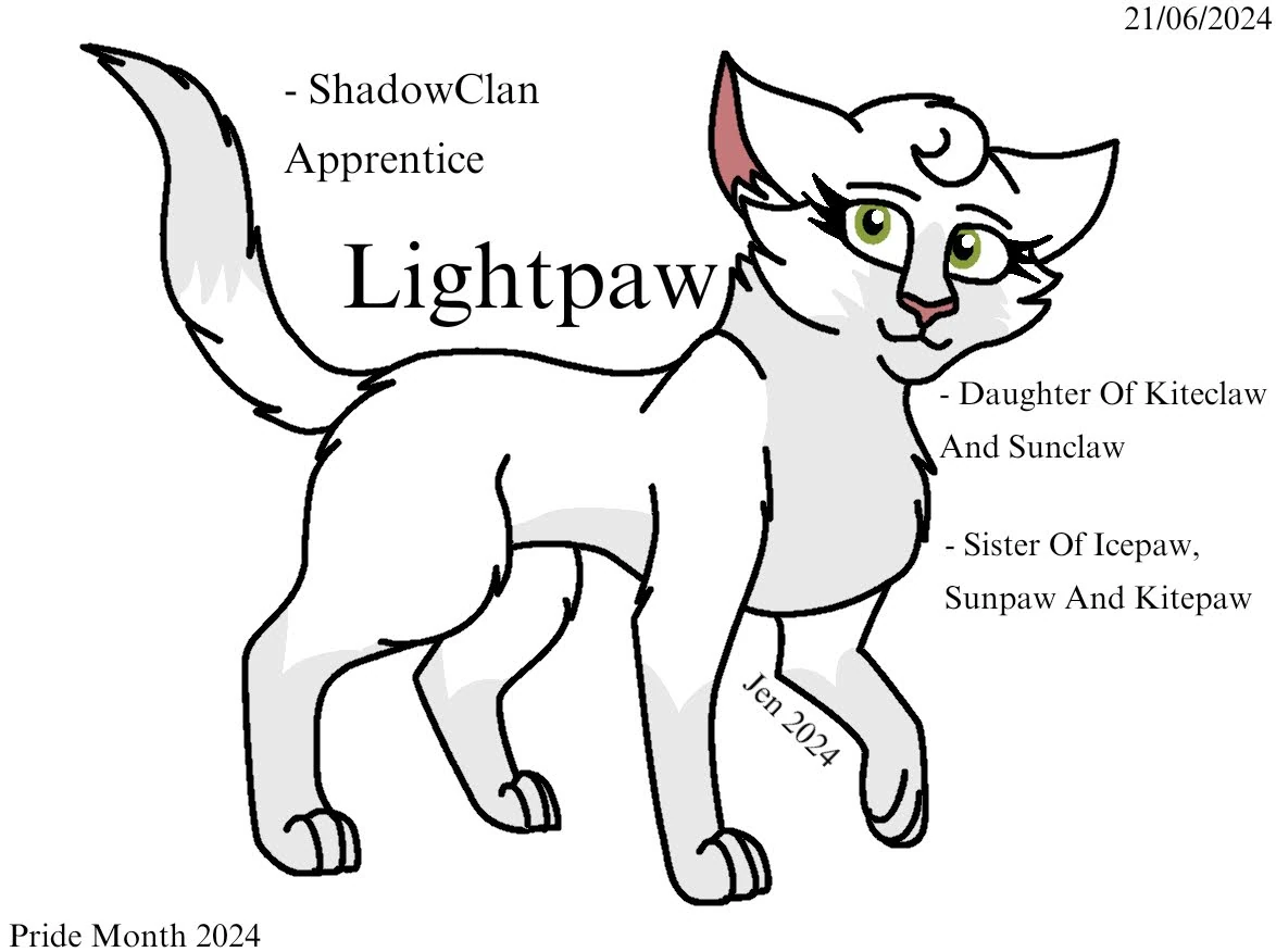 Lightpaw | Xcxcharli72's OC'S Wiki | Fandom