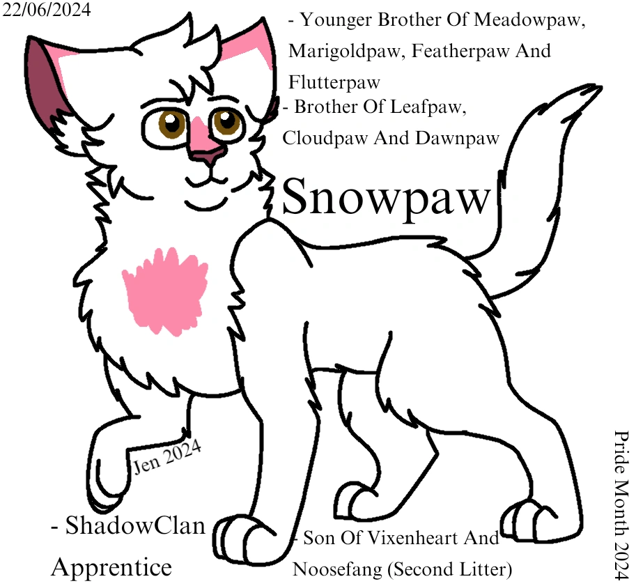 Snowpaw | Xcxcharli72's OC'S Wiki | Fandom
