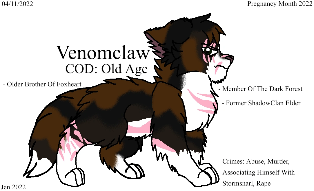 Venomclaw | Xcxcharli72's OC'S Wiki | Fandom
