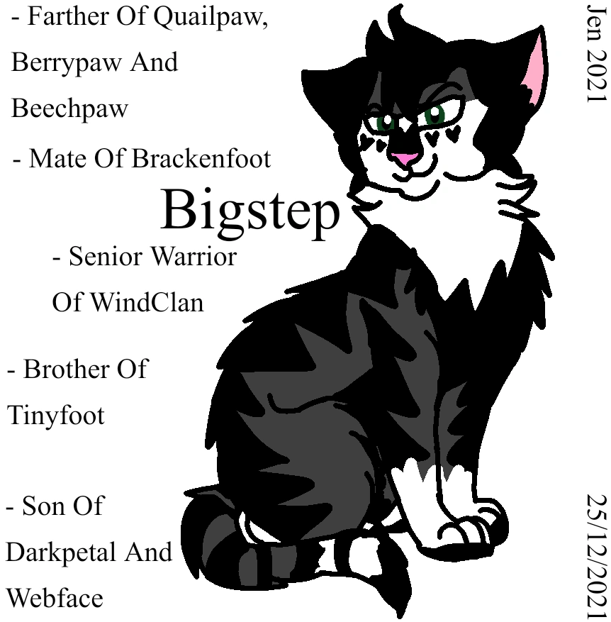 Bigstep | Xcxcharli72's OC'S Wiki | Fandom