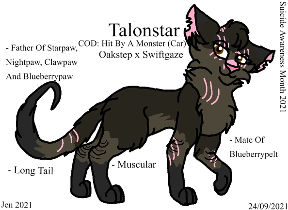 Talonstar | Xcxcharli72's OC'S Wiki | Fandom