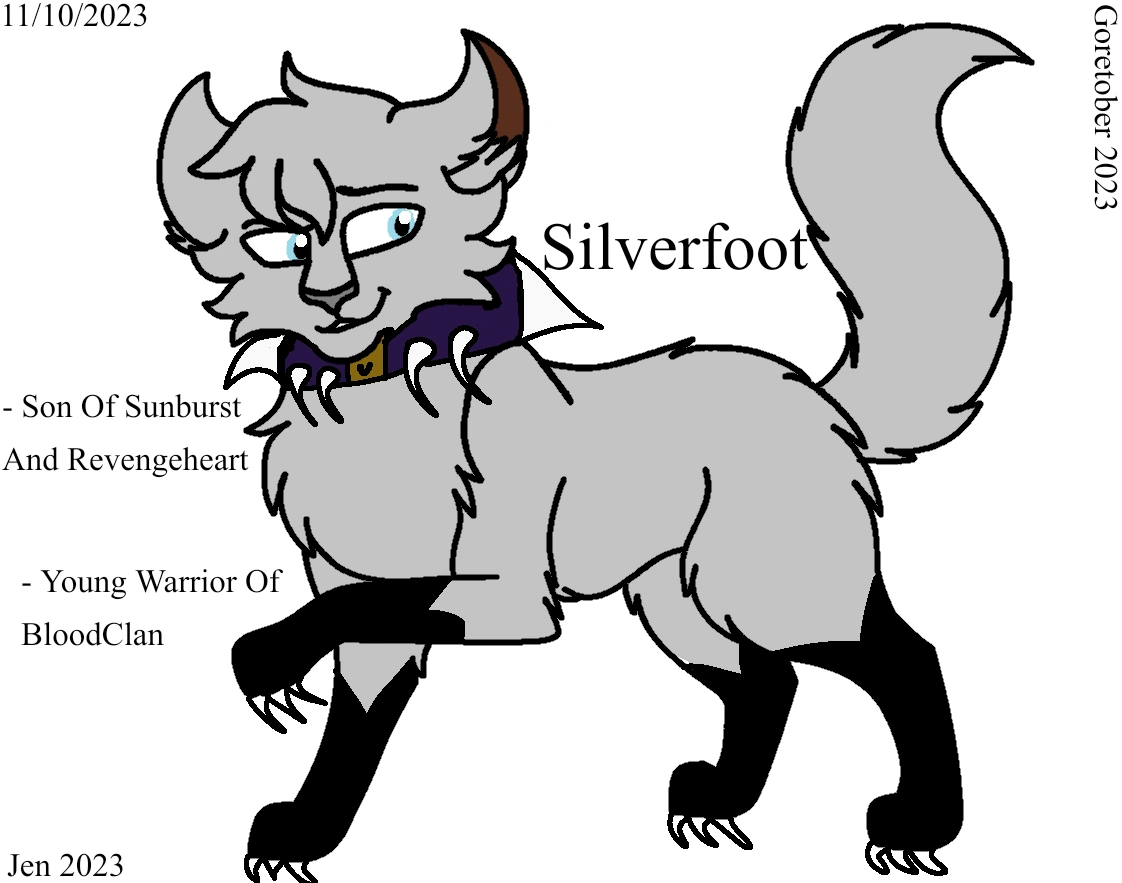 Silverfoot | Xcxcharli72's OC'S Wiki | Fandom