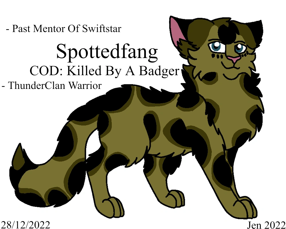 Spottedfang | Xcxcharli72's OC'S Wiki | Fandom