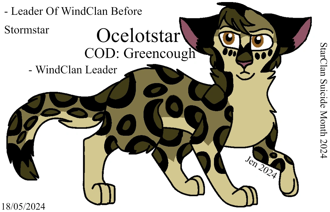 Ocelotstar | Xcxcharli72's OC'S Wiki | Fandom