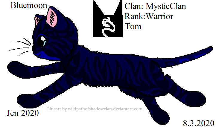 Bluemoon | Xcxcharli72's OC'S Wiki | Fandom