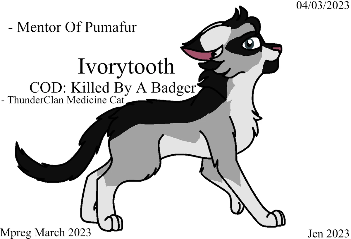 Ivorytooth | Xcxcharli72's OC'S Wiki | Fandom