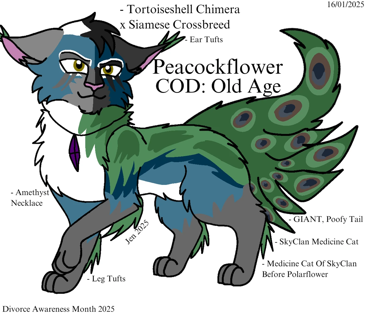 Peacockflower | Xcxcharli72's OC'S Wiki | Fandom