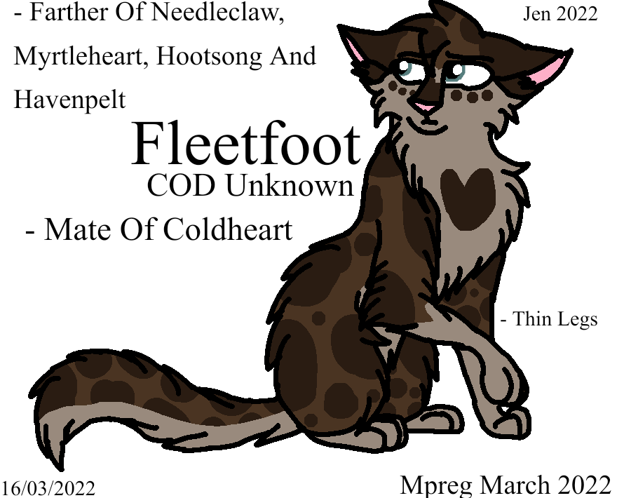 Fleetfoot | Xcxcharli72's OC'S Wiki | Fandom
