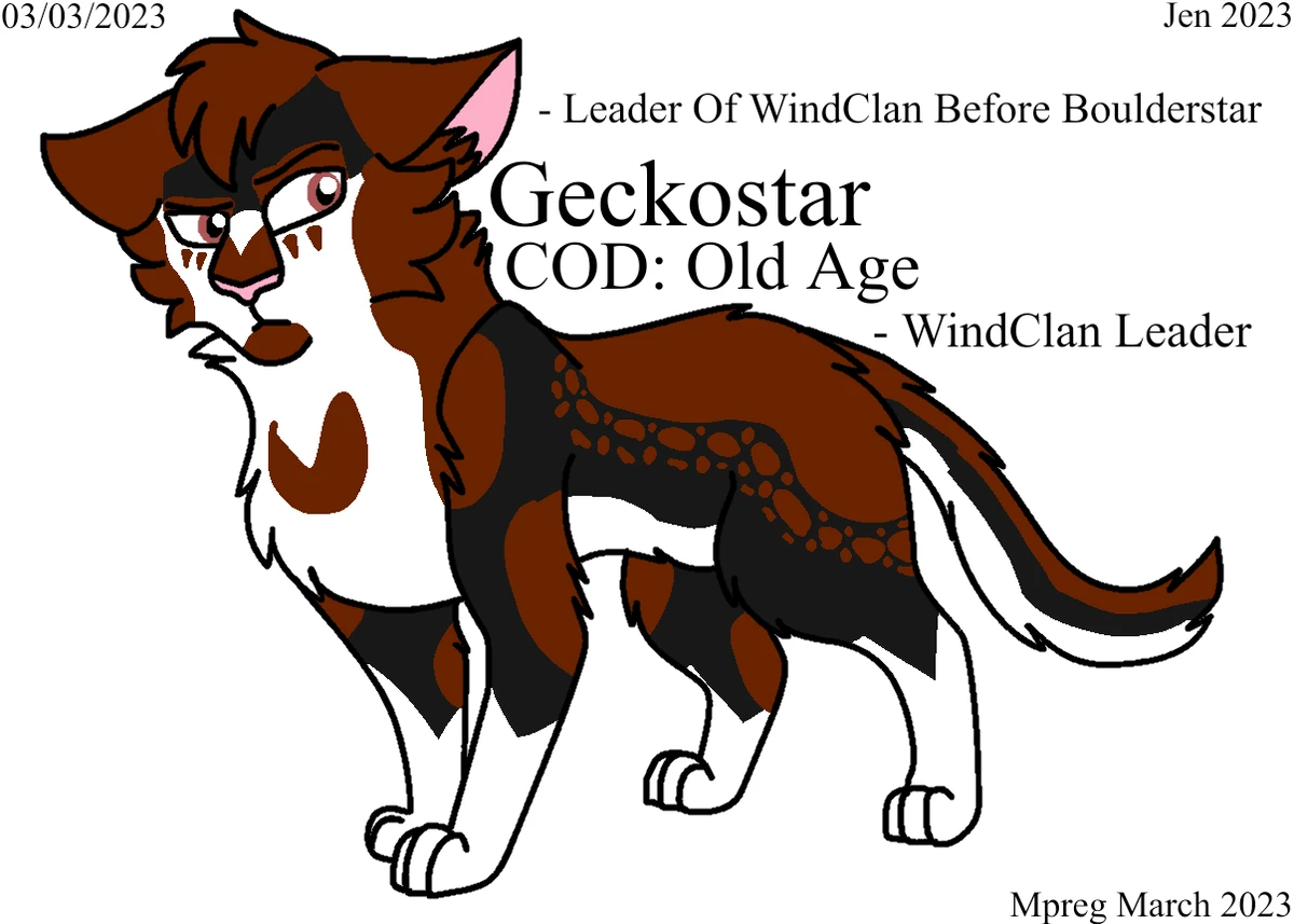 Geckostar | Xcxcharli72's OC'S Wiki | Fandom