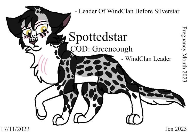 Spottedstar | Xcxcharli72's OC'S Wiki | Fandom