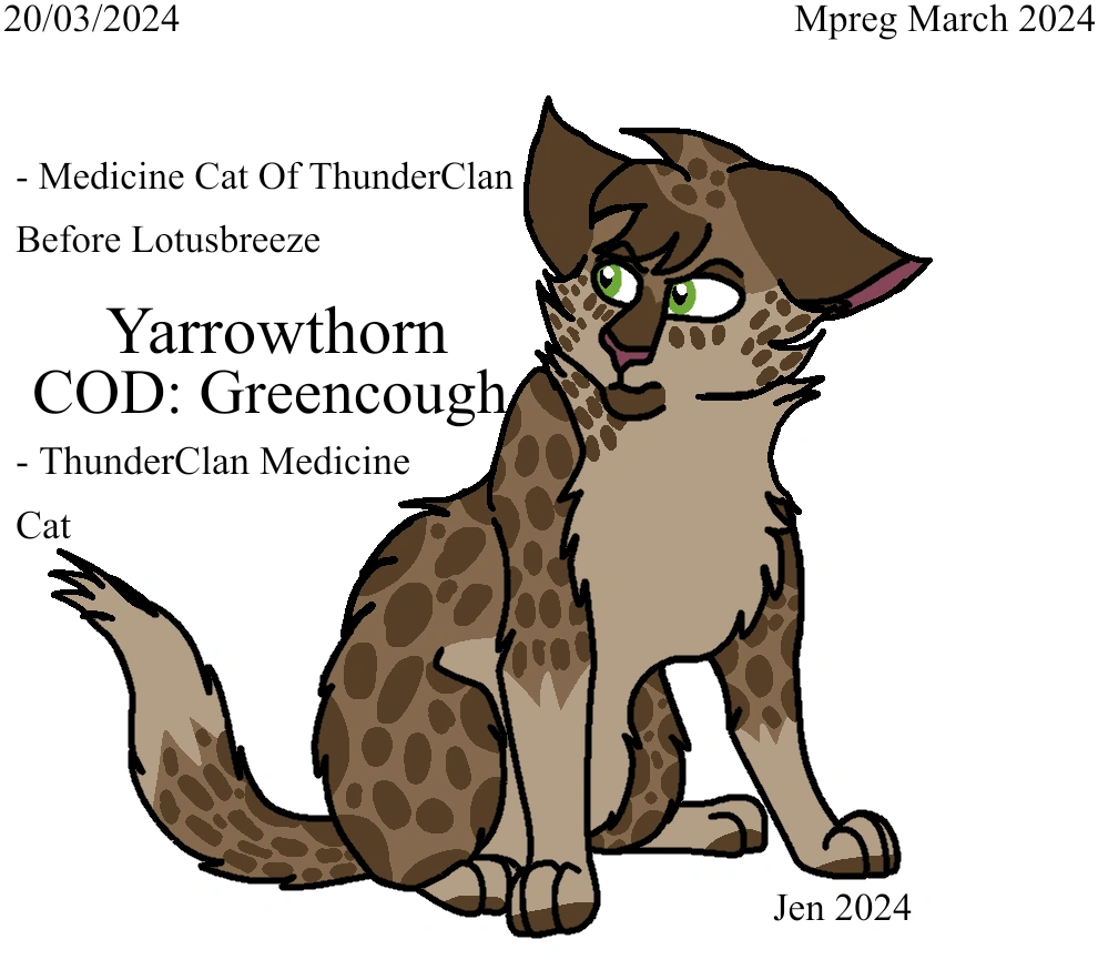Yarrowthorn | Xcxcharli72's OC'S Wiki | Fandom