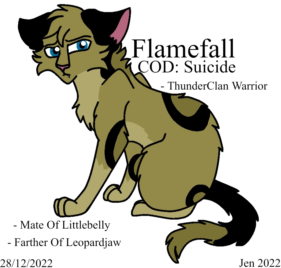 Flamefall | Xcxcharli72's OC'S Wiki | Fandom