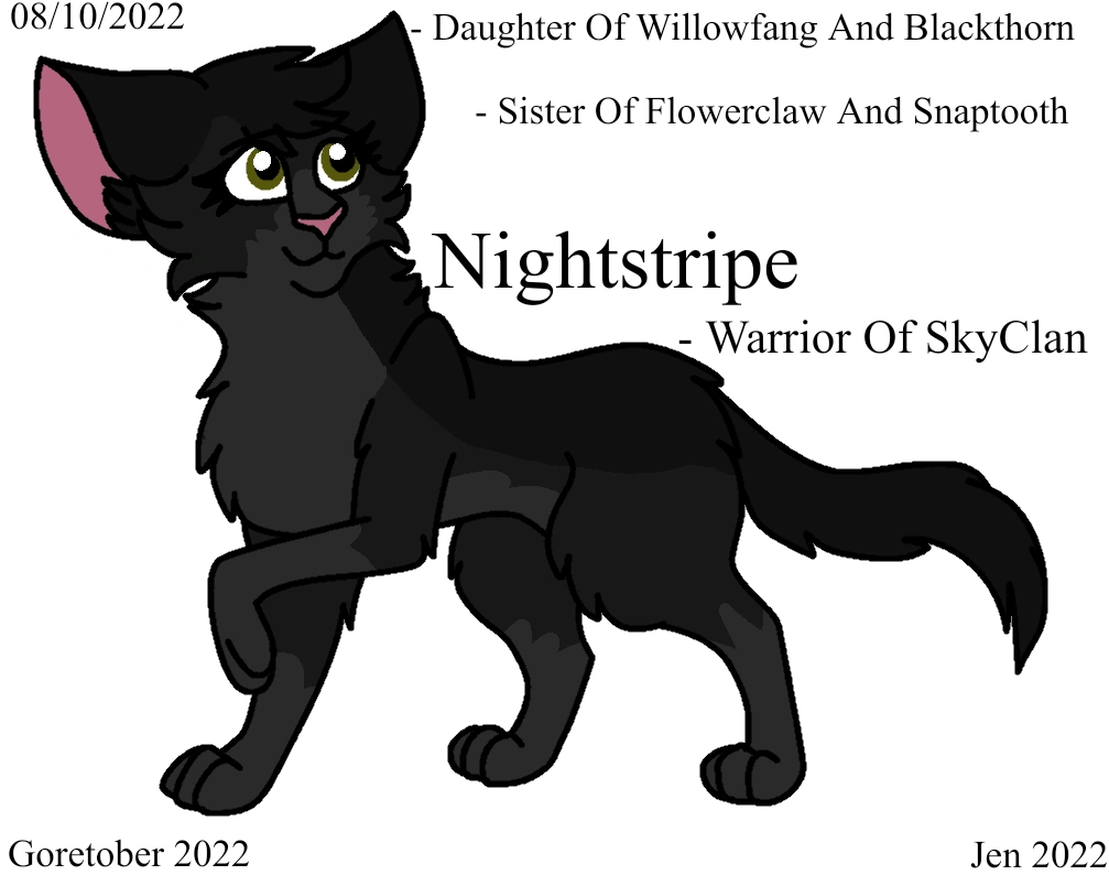 Nightstripe | Xcxcharli72's OC'S Wiki | Fandom