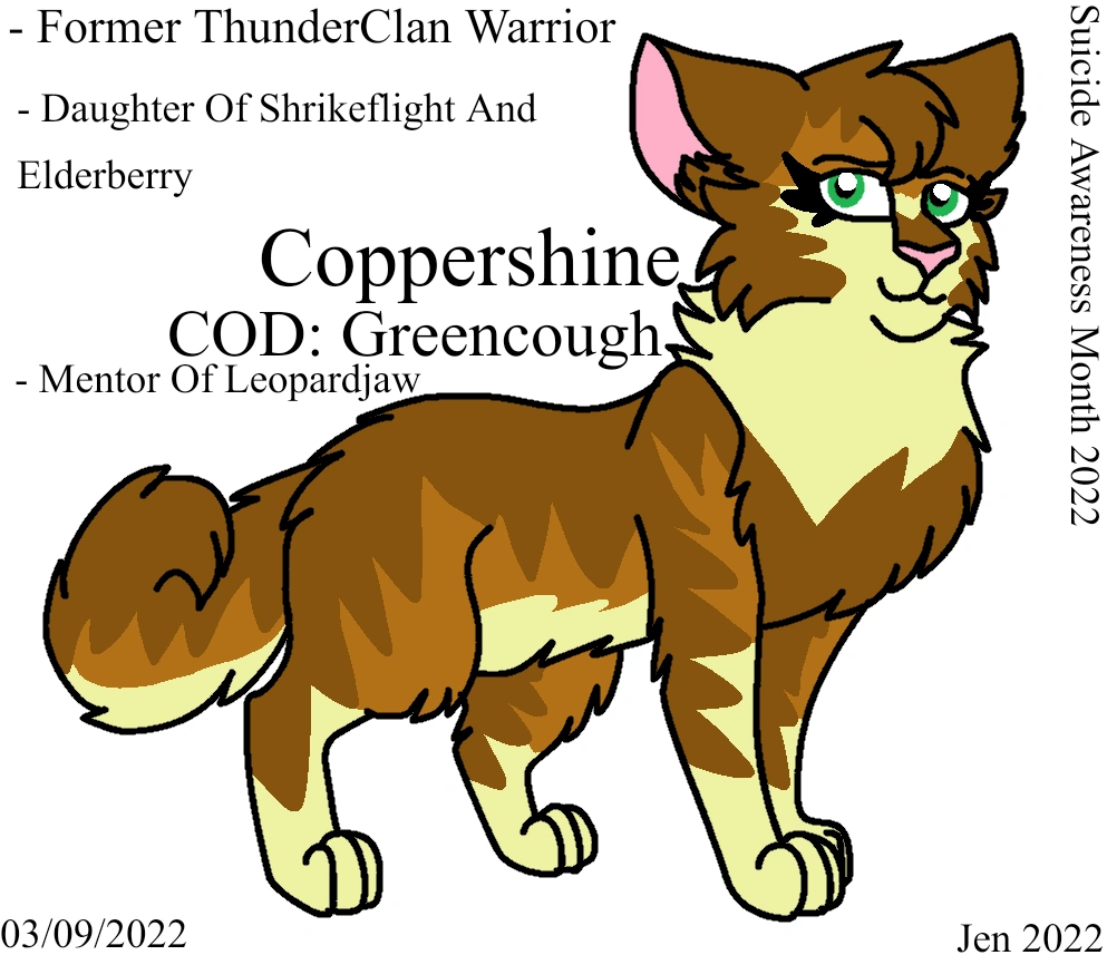 Coppershine | Xcxcharli72's OC'S Wiki | Fandom