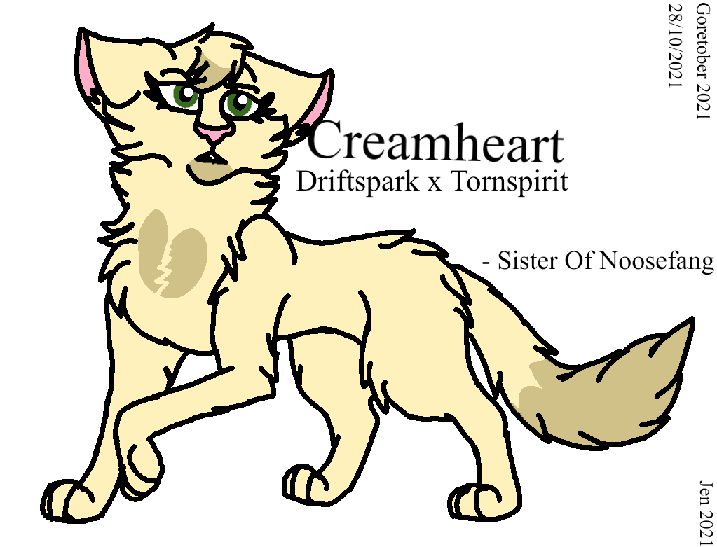 Creamheart | Xcxcharli72's OC'S Wiki | Fandom
