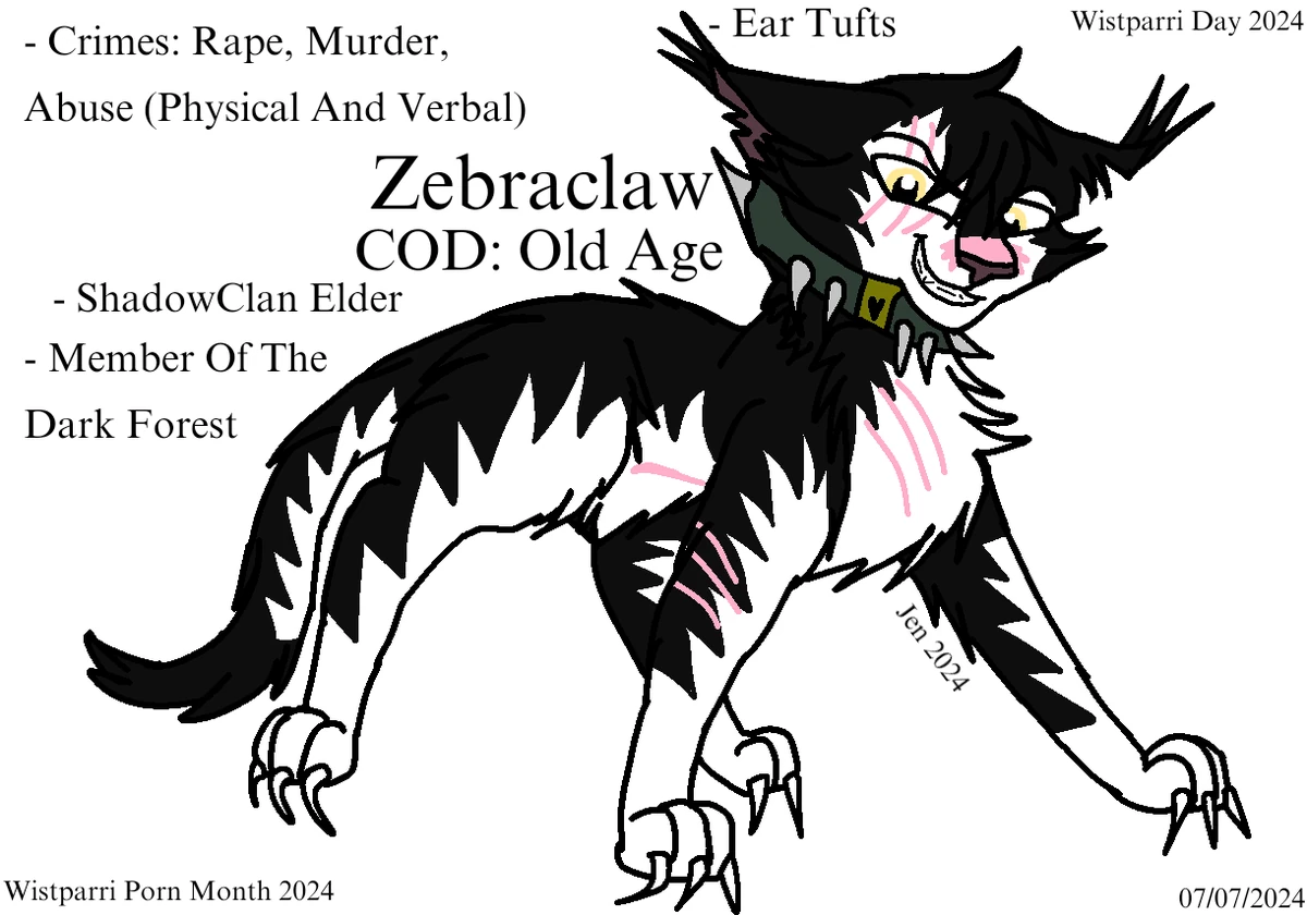 Zebraclaw | Xcxcharli72's OC'S Wiki | Fandom