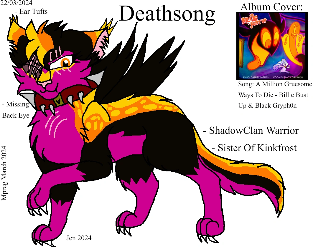 Deathsong | Xcxcharli72's OC'S Wiki | Fandom
