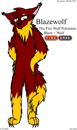 Blazewolf | Xcxcharli's Non-Cat OC'S Wiki | Fandom