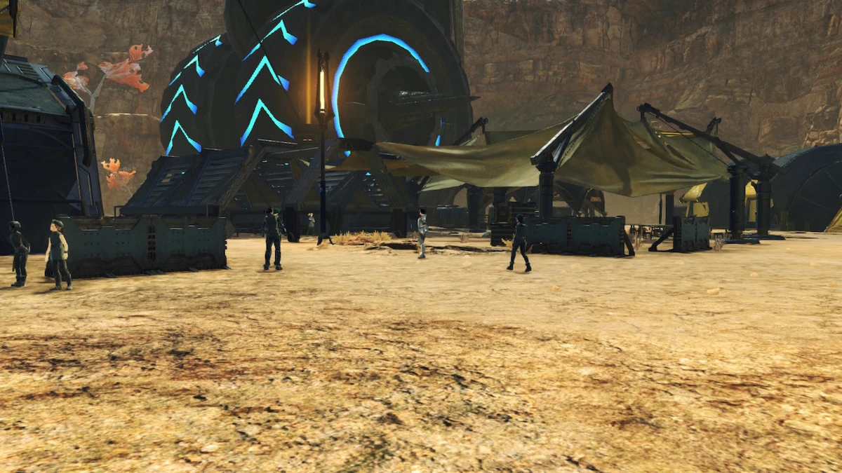 Colony 4 Central Yard | Xenoblade Wiki | Fandom