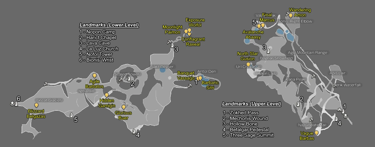 Valak Mountain Unique Monsters | Xenoblade Wiki | Fandom