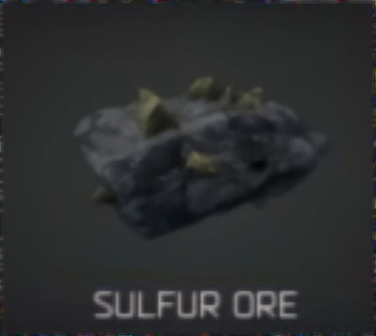 Sulfur Ore | Xera: Survival Wiki | Fandom
