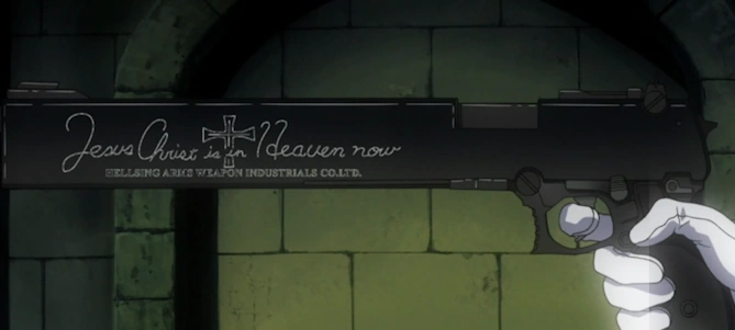 Hellsing 13mm Anti-Freak Combat Pistol "Jackal" | Animated Character ...
